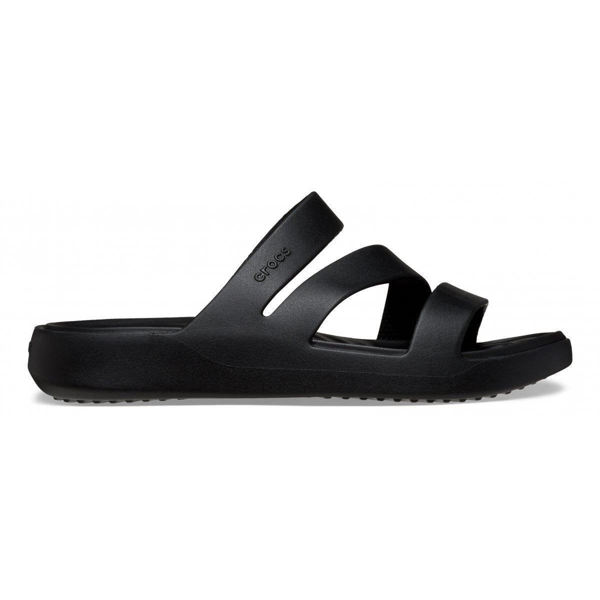 CROCS Ciabatta Donna Getaway Strappy W 209587 001 BLACK – Stilato